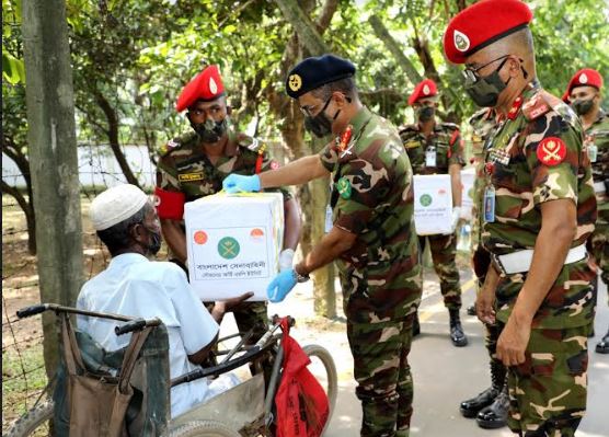 Army MP Unit distributes relief among destitute | News