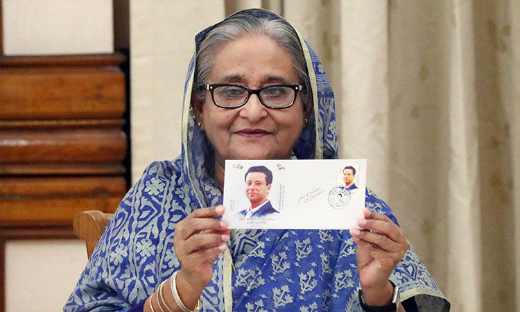 PM releases postage stamp on 50th birth anniversary of Sajeeb Wazed Joy ...