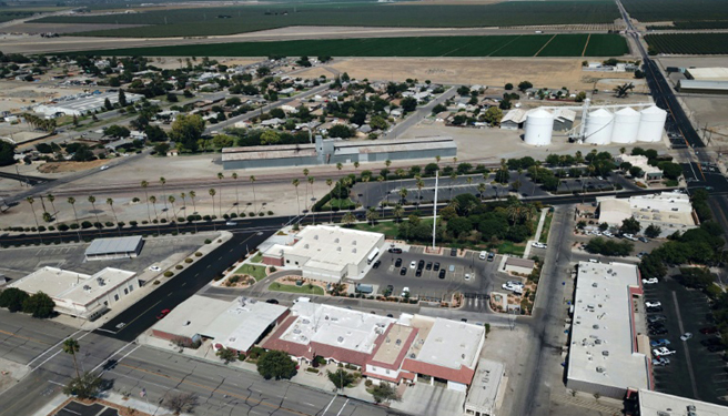 A drought-hit California town finds itself sinking into the ground ...