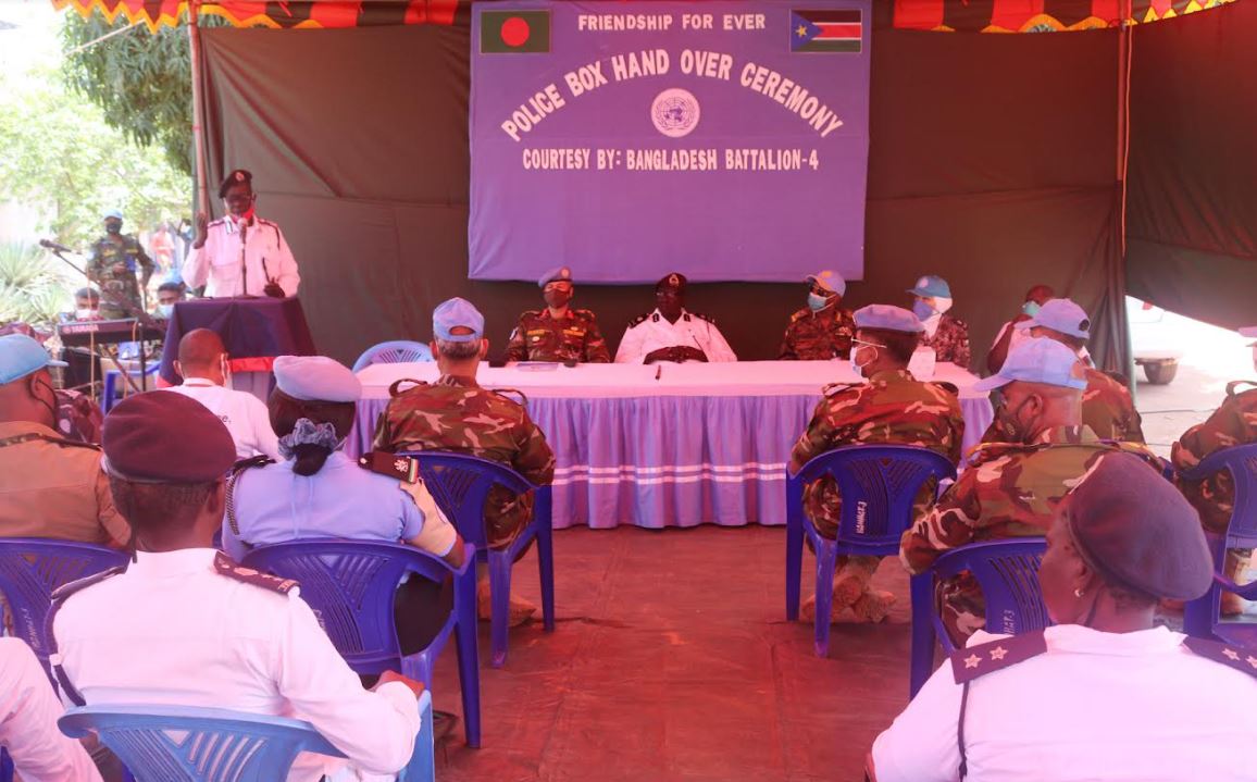 Bangladeshi peacekeepers get 5 police boxes in South Sudan | News