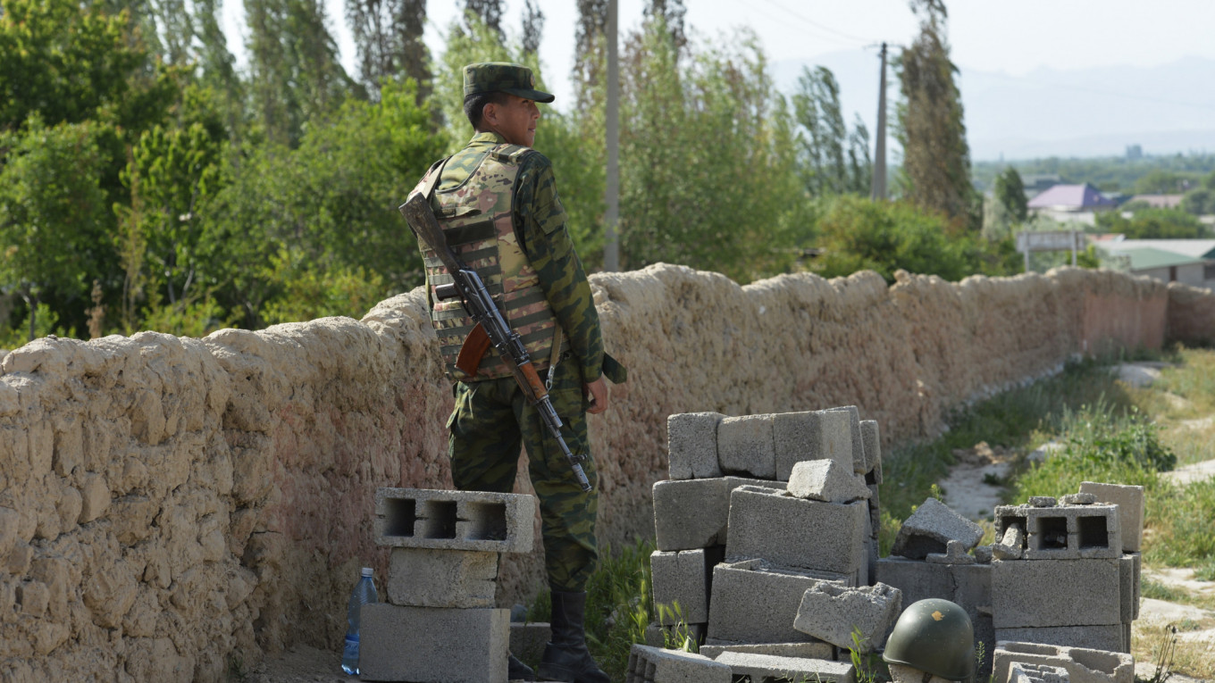 Kyrgyz, Tajik troops exchange fire at contested border | International