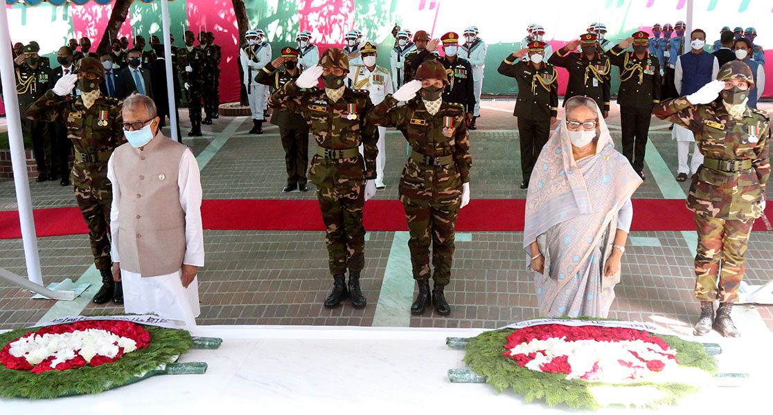 President, PM pay homage to Bangabandhu at Tungipara | News Flash