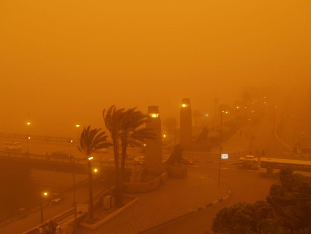 severe sandstorm