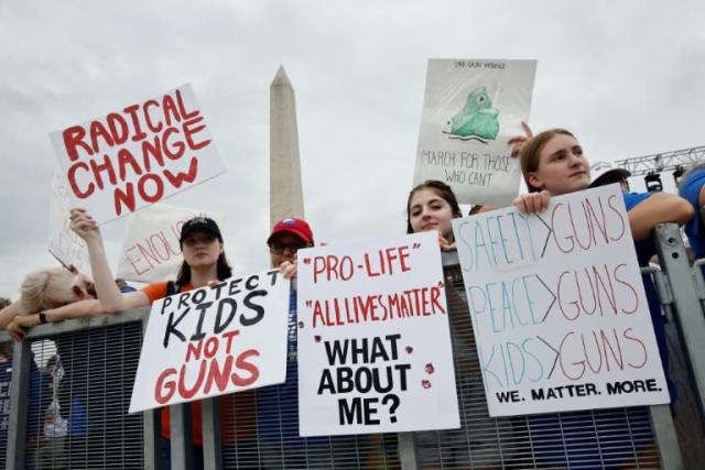 Thousands of protesters demand action on US gun violence | News
