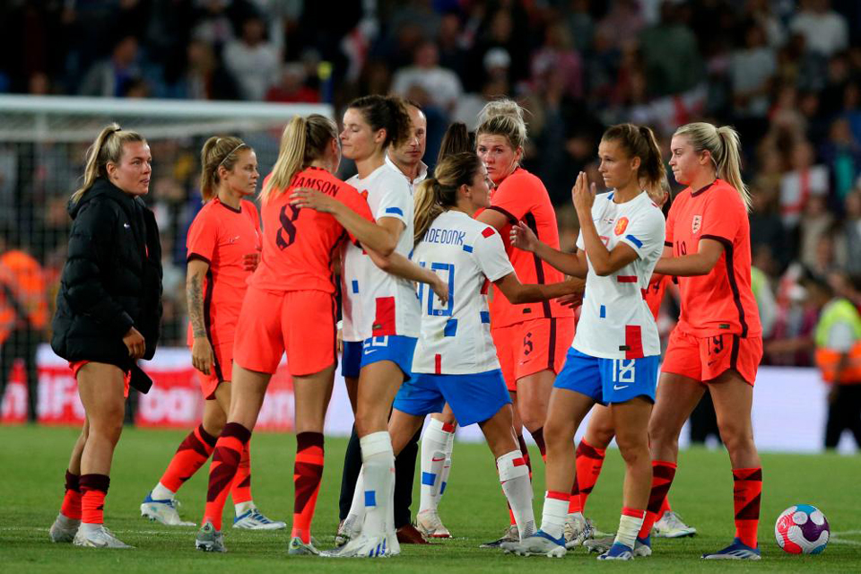 Euro hosts England thrash reigning champions Netherlands in friendly ...