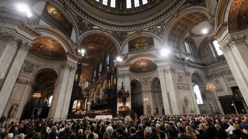 First public rendition of 'God Save The King' at UK prayer service | News