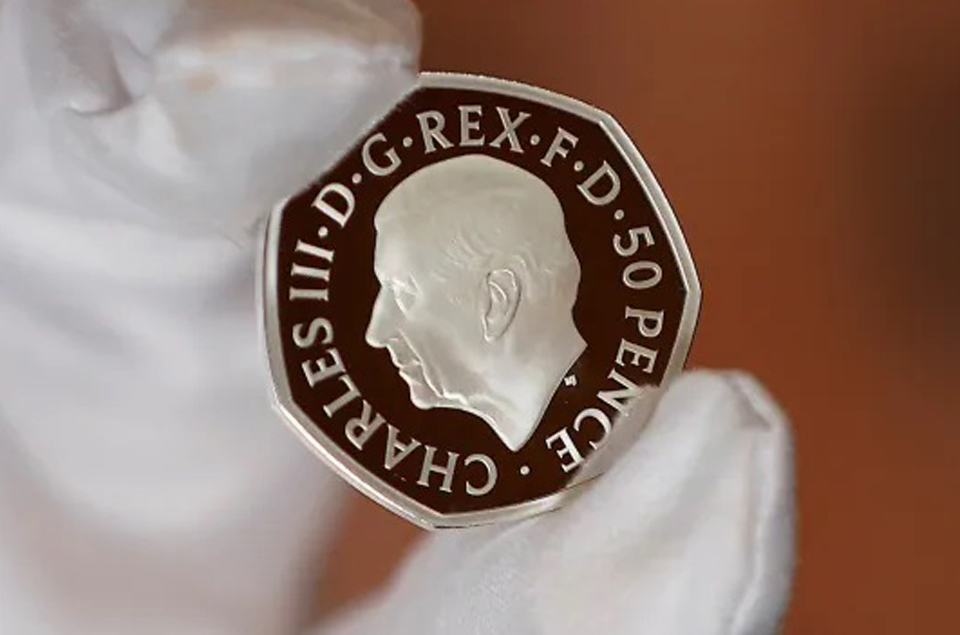 UK's Royal Mint reveals coin portrait of King Charles III | News