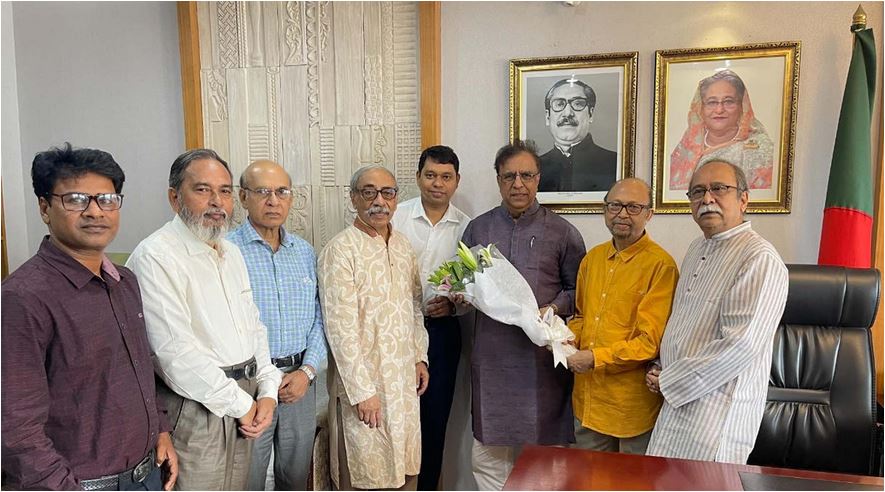 Genocide Museum Trustee Board members meet KM Khalid | News