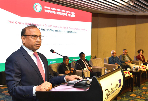 Red Crescent working to lessen people's distress since inception: Tazul ...