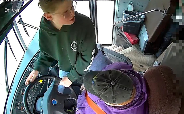 US teen saves the day as school bus driver faints | News