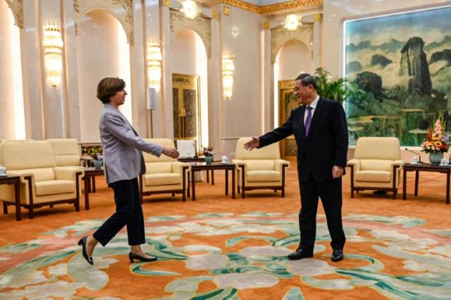 France's top diplomat in Beijing for talks on Middle East, cultural ...
