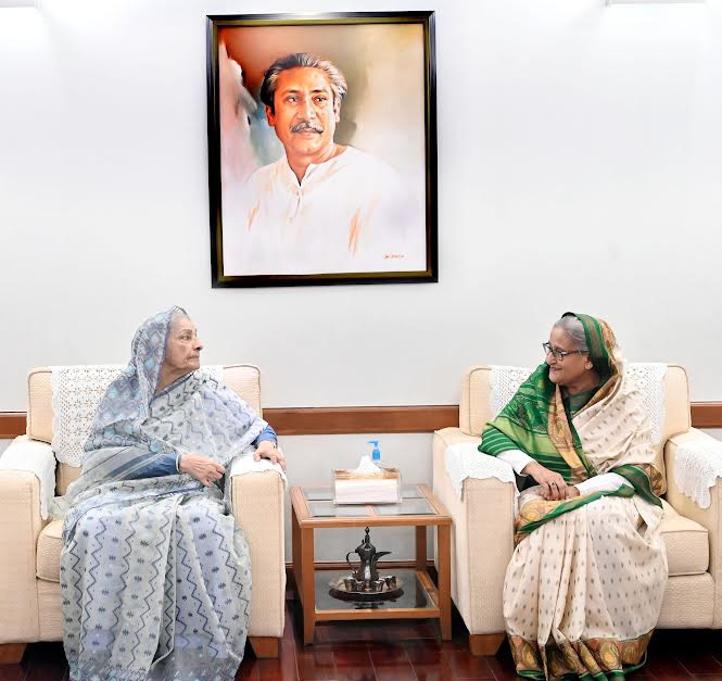 Raushan meets PM at Ganabhaban | News Flash