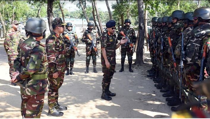 Army chief inspects activities of army personnel deployed for polls | News