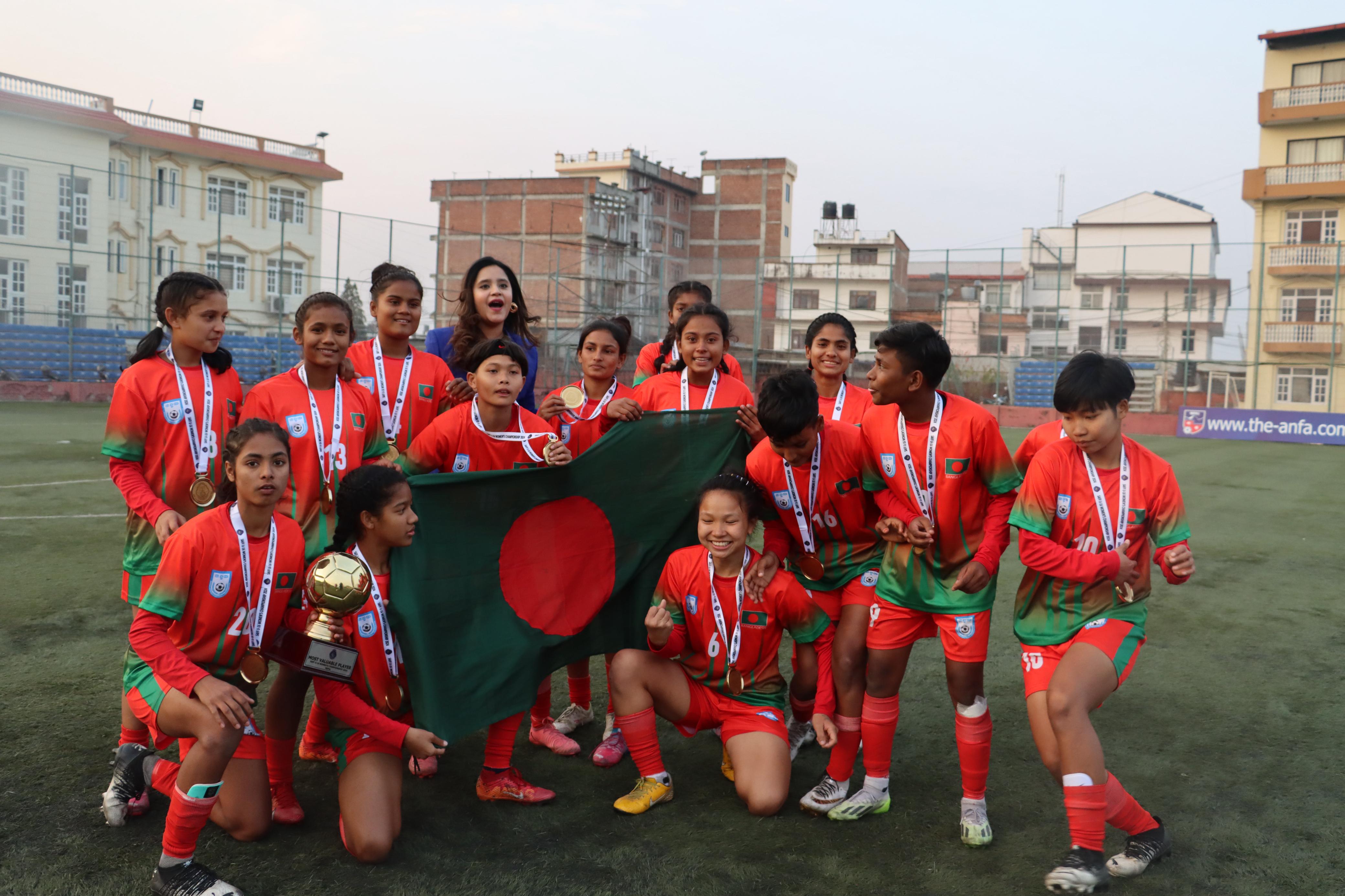 Bangladesh emerge champions in SAFF U-16 Women’s Championship | News