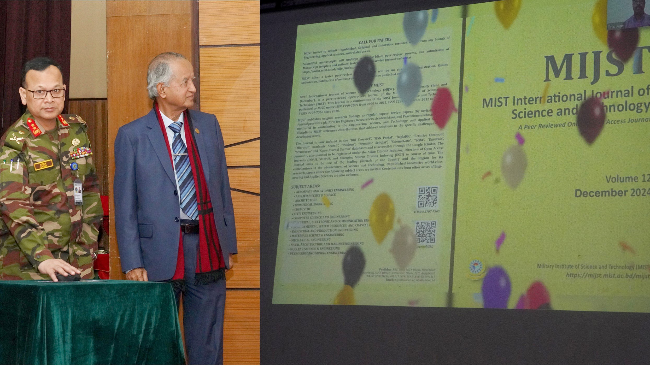 Research incentive awarding ceremony, MIJST online launching held | News