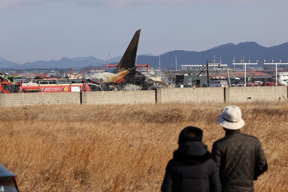Jeju Air plane 'almost completely destroyed' in crash landing: fire dept official | News